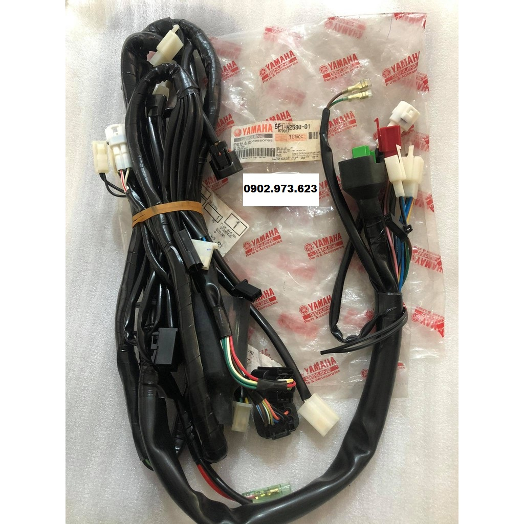 BỘ DÂY ĐIỆN SƯỜN NOUVO 4 CHÍNH HÃNG YAMAHA | Shopee Việt Nam