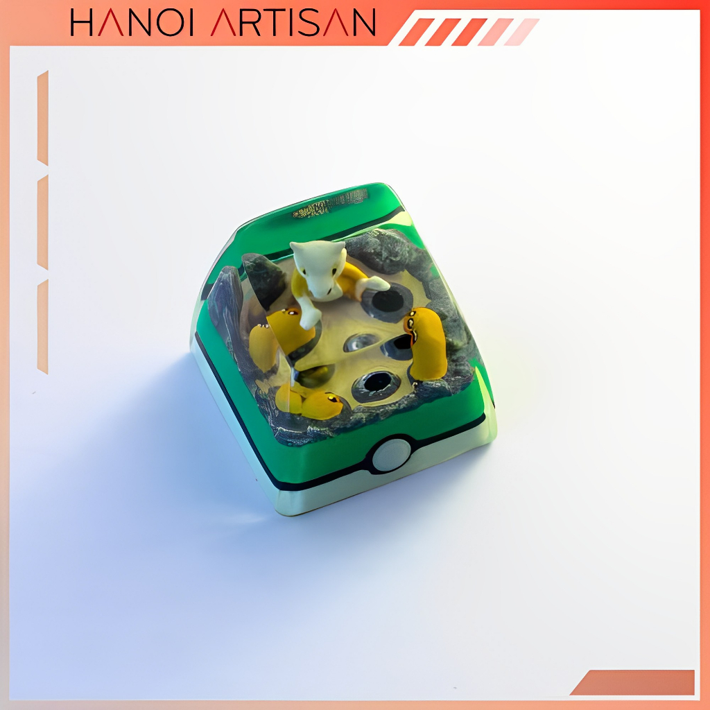 nút bàn phím cơ . keycap resin artisan pokemon cubone ( Garagara ...