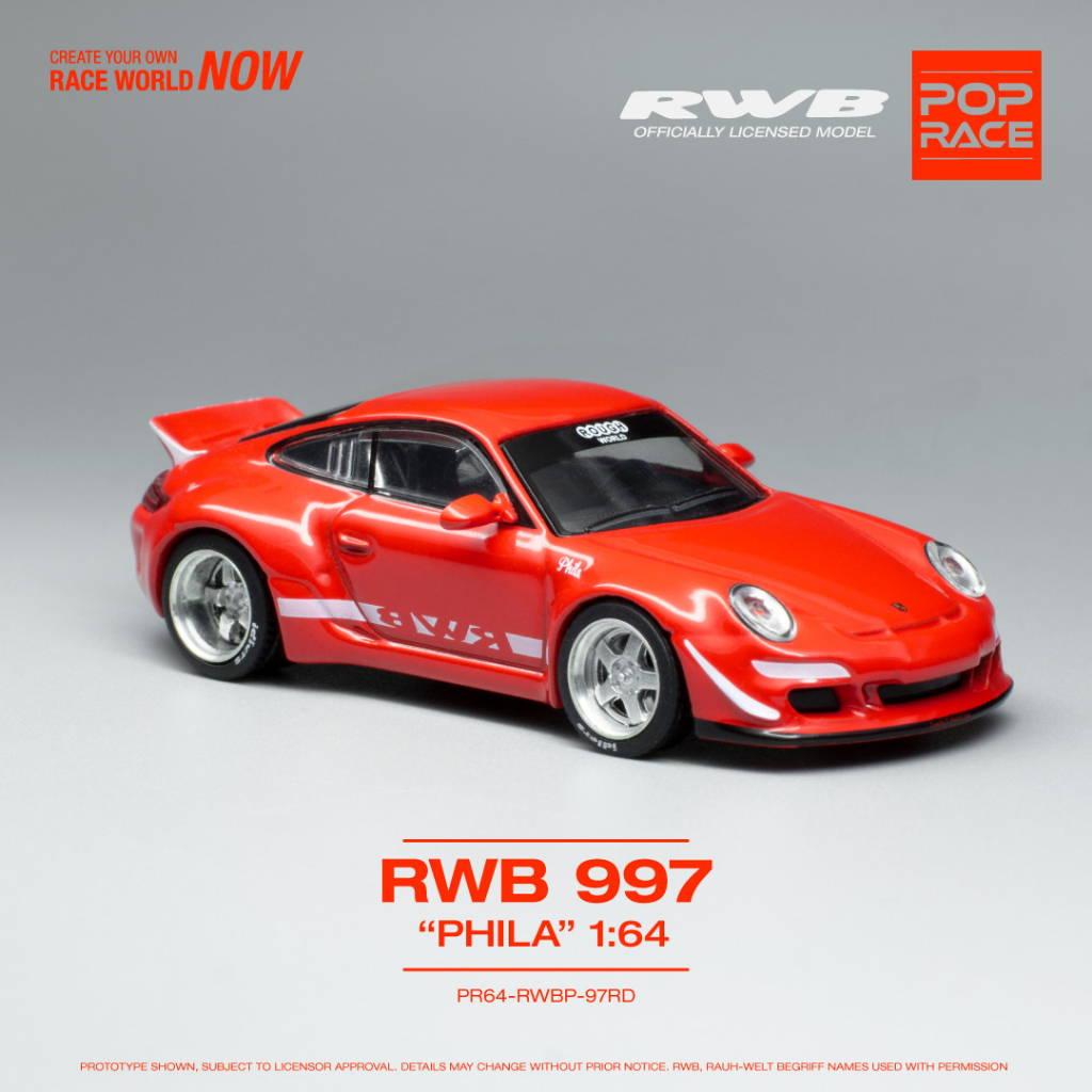 MÔ HÌNH 1:64 POP RACE - RWB Porsche 997 Red | Shopee Việt Nam