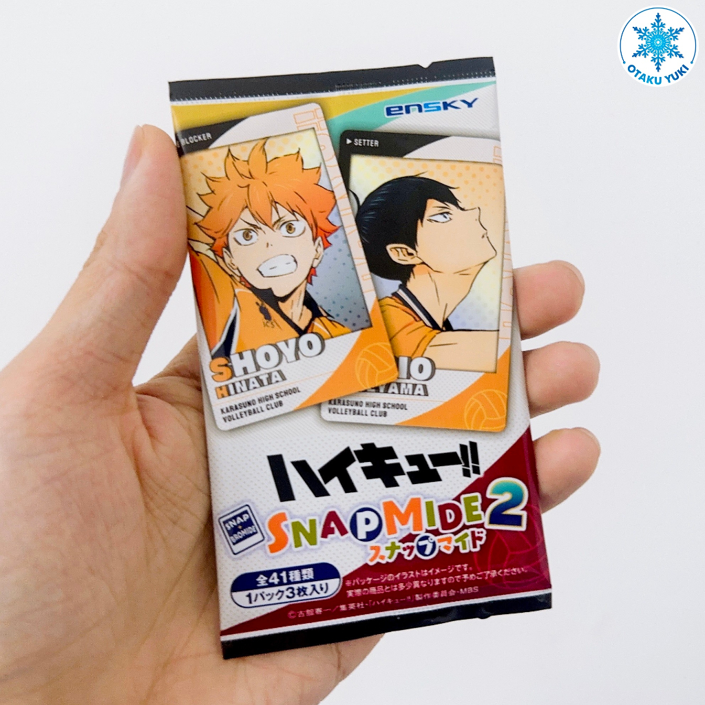 [Chính Hãng] Gói Thẻ Nhân Phẩm Pack Card Snapmide Haikyuu!! | Shopee ...