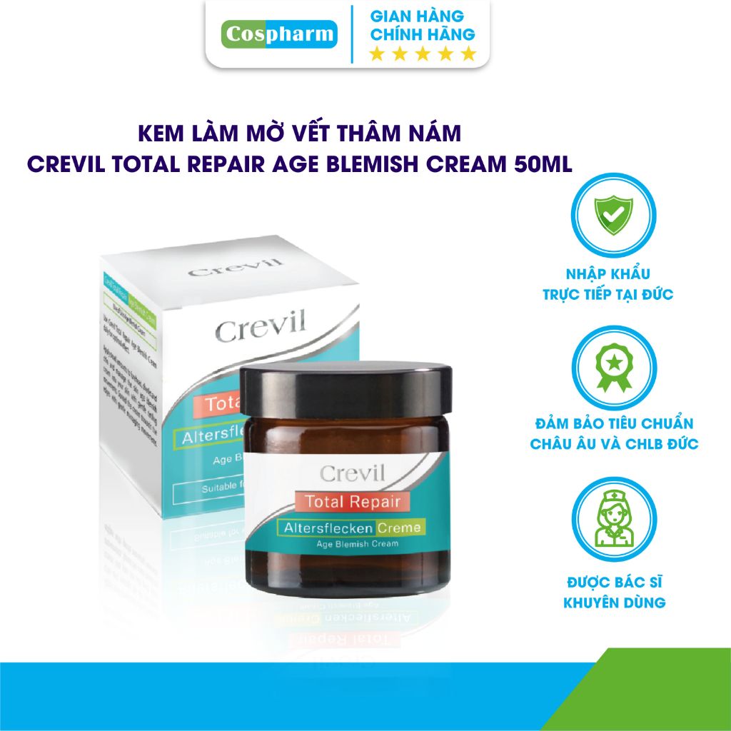 Kem Dưỡng Làm Mờ Thâm Nám Crevil Total Repair Age Blemish Creme 50ml ...