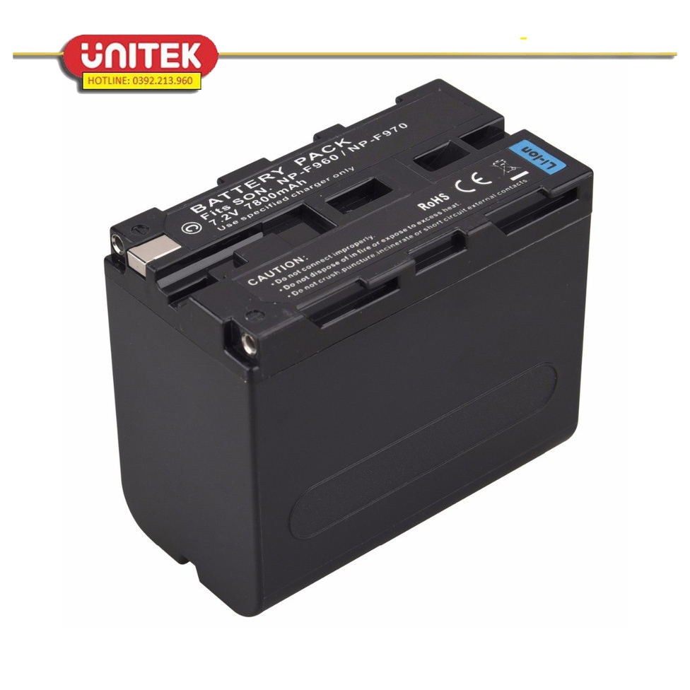 Pin Cho Máy Quay Phim Sony NP-F970 NP-F960 7800mAh Cao Cấp | Shopee ...