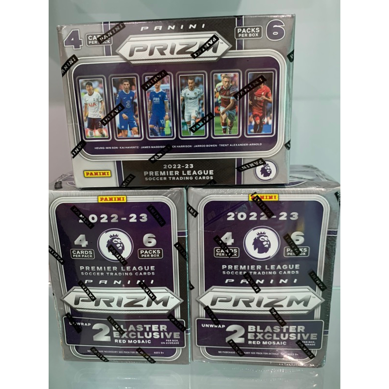 Hộp thẻ Panini Epl Prizm Blaster Box ( HÀNG MỚI NHẤT ) | Shopee Việt Nam