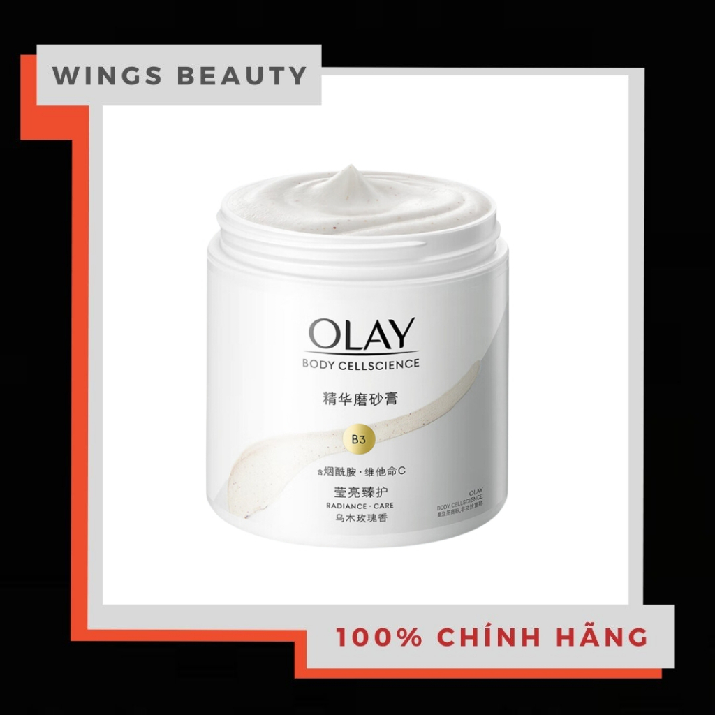 OLAY - Tẩy da chết Body Cellscience B3 VitaminC Radiance Care 200g ...