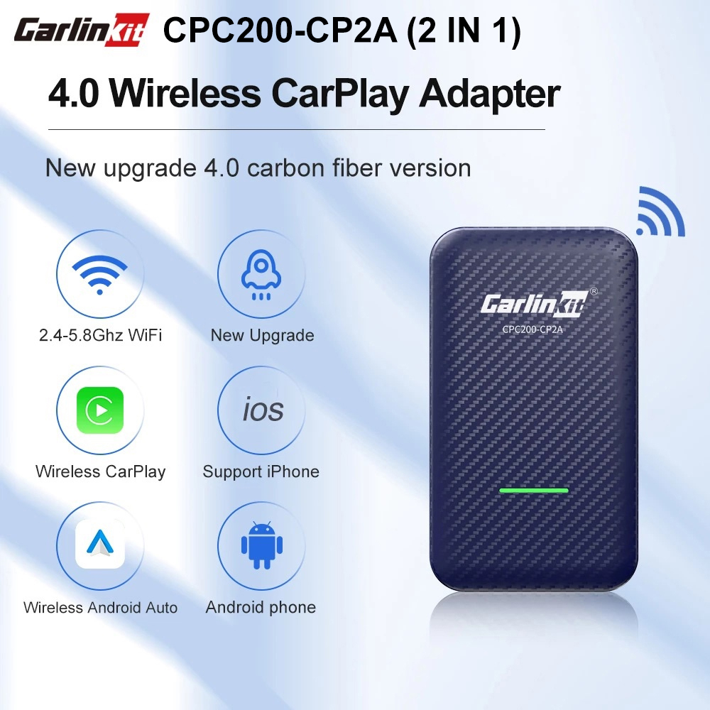 [2 IN 1] Bộ chuyển đổi Carlinkit CPC200-CP2A Android Auto/Carplay không ...