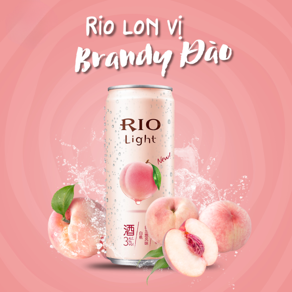 [Voucher + Gift] Thùng 24 lon nước trái cây lên men Rio Cocktail vị ...