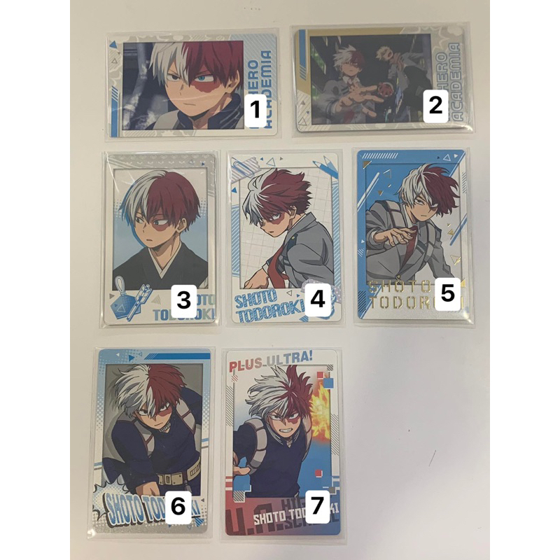 Card Thẻ nhân phẩm Shoto Todoroki MHA | Shopee Việt Nam