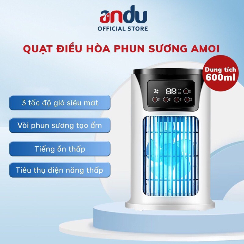 Quạt Điều Hòa Mini Amoi, Quạt Hơi Nước Mini, Quạt Máy Lạnh Mẫu Mới Với ...