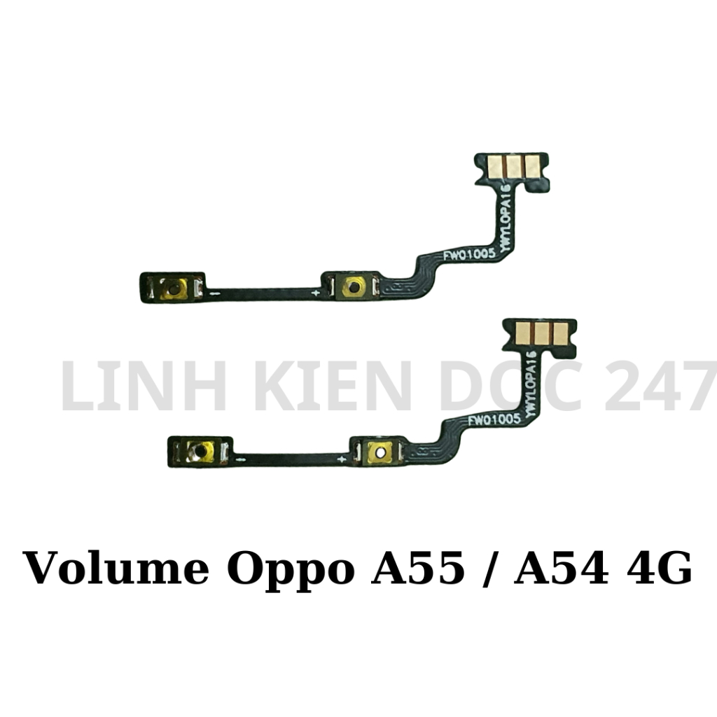 Cáp Nút Âm Lượng Volume Oppo A16 / A55 / A54 4G - Hàng New Zin | Shopee ...