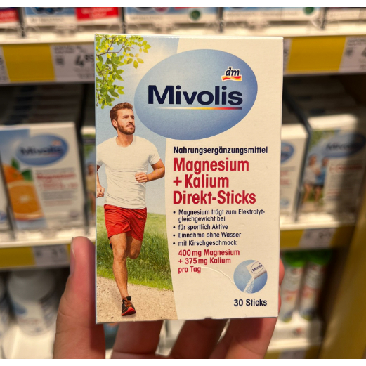 [Mivolis] Bột Magiê + Kali Uống Trực Tiếp 30c (Đức) - Mivolis Magnesium ...