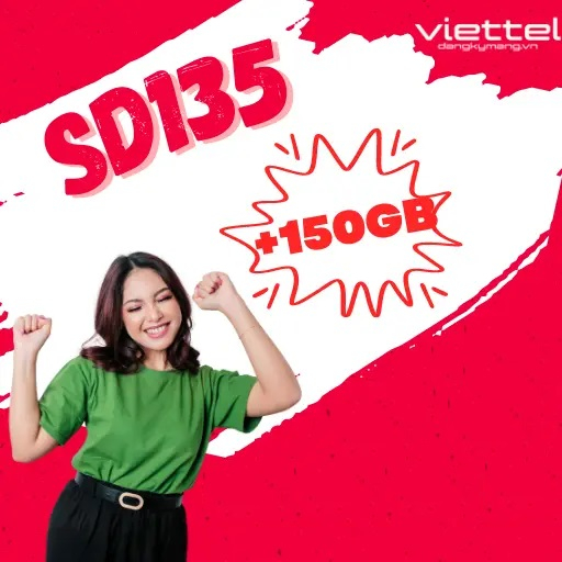 SIM VIETTEL 4G SD135 150GB TỐC ĐỘ CAO - NGÀY 5GB | Shopee Việt Nam