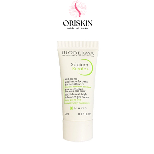 Sample Bioderma Kem Dưỡng Giảm Mụn & Thâm Mụn Sebium Kerato+ 5ml ...