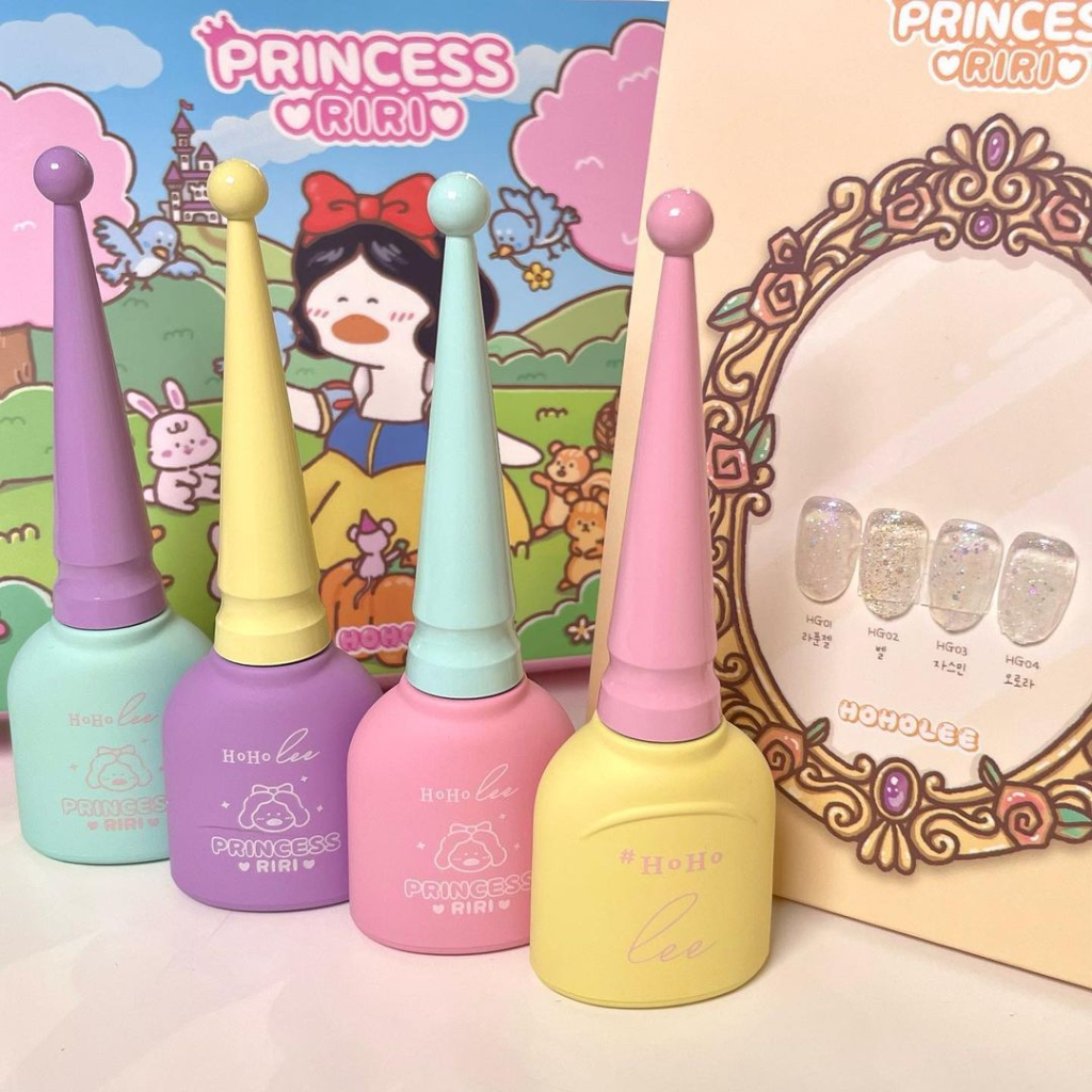 Sơn gel Hàn Quốc set sơn móng tay gel cao cấp HoHoLee Princess Riri 4 ...