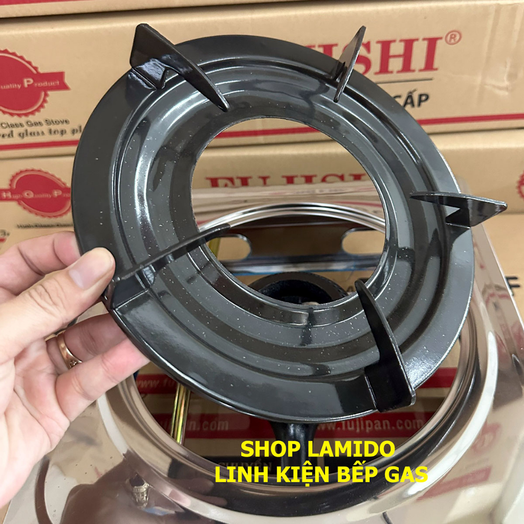Kiềng bếp gas tròn 5 chan [ LOẠI BẾP INOX ] dùng cho các loai bếp ga dương đơn, đôi mặt INOX ...