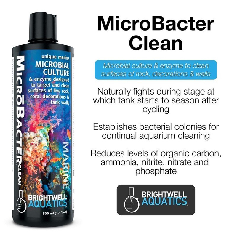 VI SINH MICROBACTER CLEAN – BRIGHTWELL AQUATICS | Shopee Việt Nam