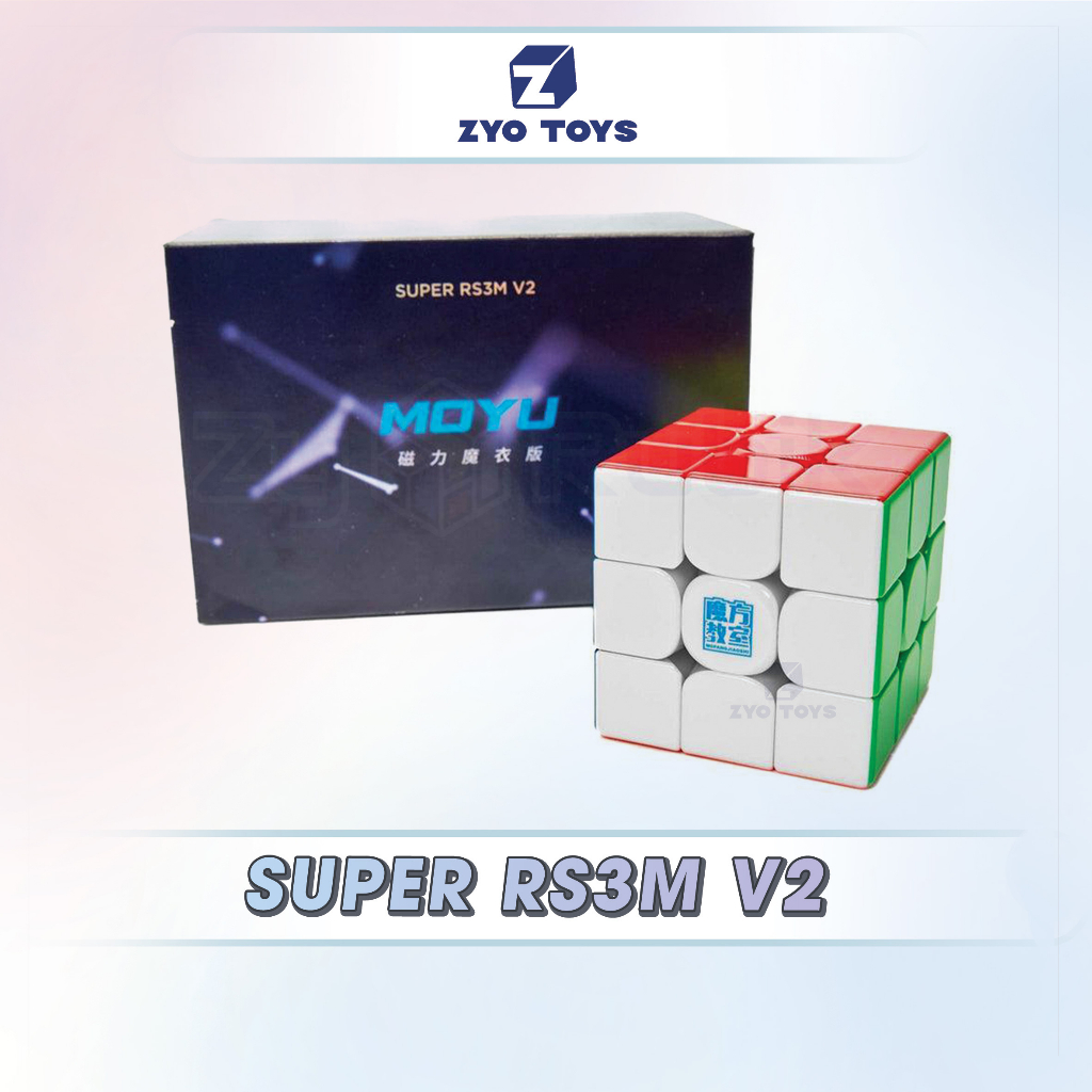 Rubik 3x3 Moyu Meilong Super RS3M V2 2023 UV 3 Phiên bản Magnetic ...
