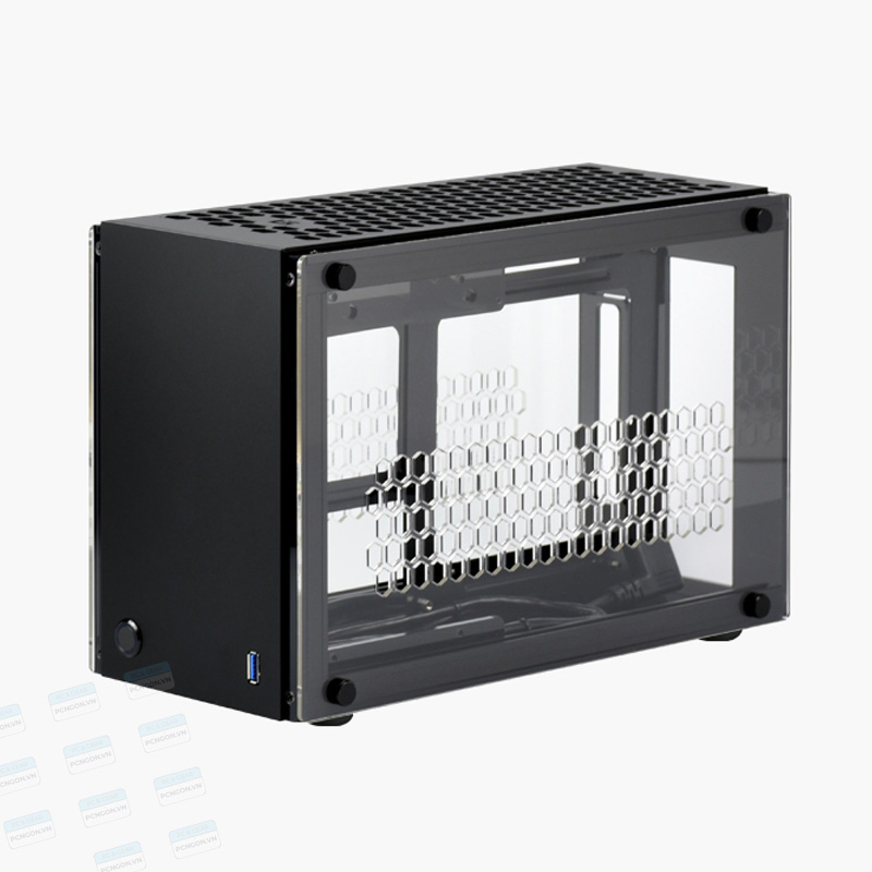 [PCNGON] Vỏ case máy tính Mini ITX GEEEK A50S – Đen | Shopee Việt Nam