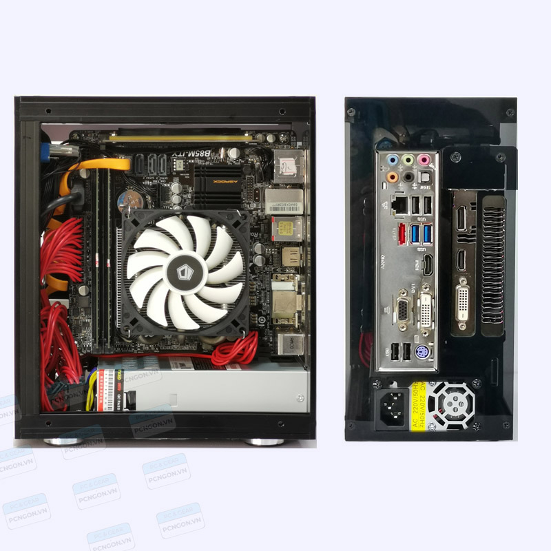 [PCNGON] Vỏ case máy tính Mini ITX GEEEK A31S – Trắng | Shopee Việt Nam