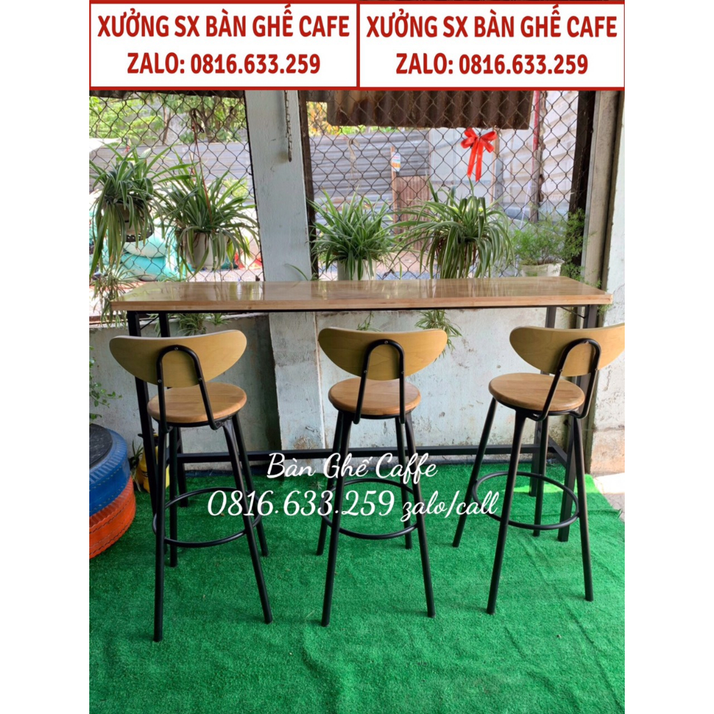Bàn ghế bar ban công, Bàn ghế bar cafe thanh lý | Shopee Việt Nam
