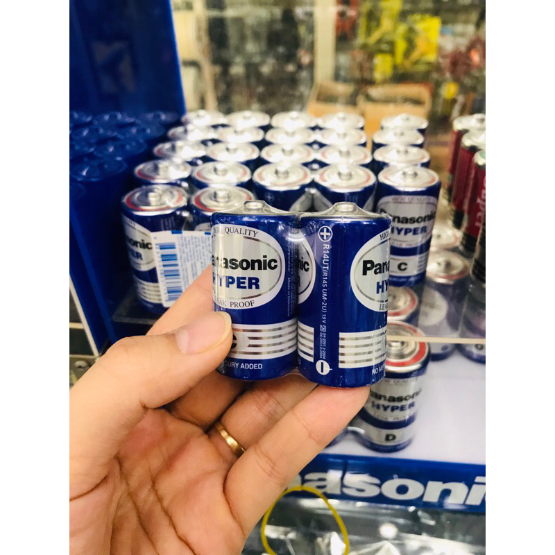 Pin trung Panasonic (Giá 1 đôi) | Shopee Việt Nam