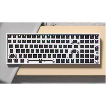 (sẵn tùy màu) Kit Bàn Phím Cơ Nhôm Fullsize MAX 102 - QMK/VIA - Catchball - Mạch hít - 10000mah ...