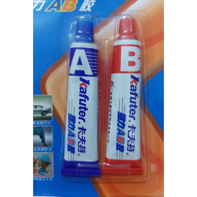 Keo dán đa năng Kafuter AB (màu trắng đục, 70g) | Shopee Việt Nam
