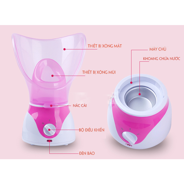 Máy xông mặt xông mũi bằng hơi nước Shuqin 2 chế độ phun máy xông hơi ...