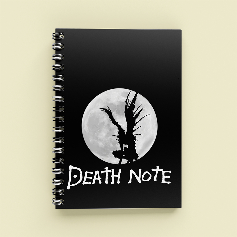 Sổ Tay Anime Death Note A5 Lò Xo 120 Trang Kẻ Ngang Ngầu Aisobook ...