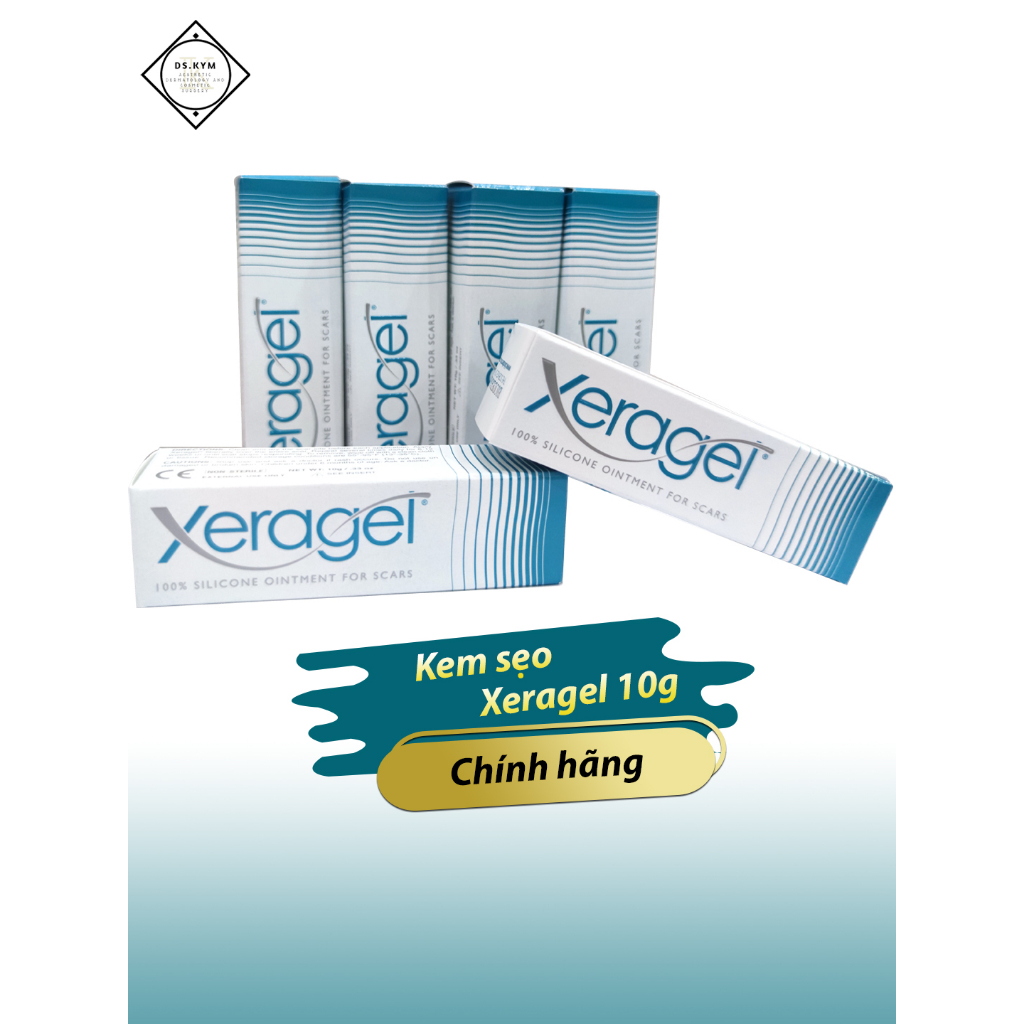 Kem liền sẹo Xeragel 10g 100% Silicone Biodermis | Shopee Việt Nam