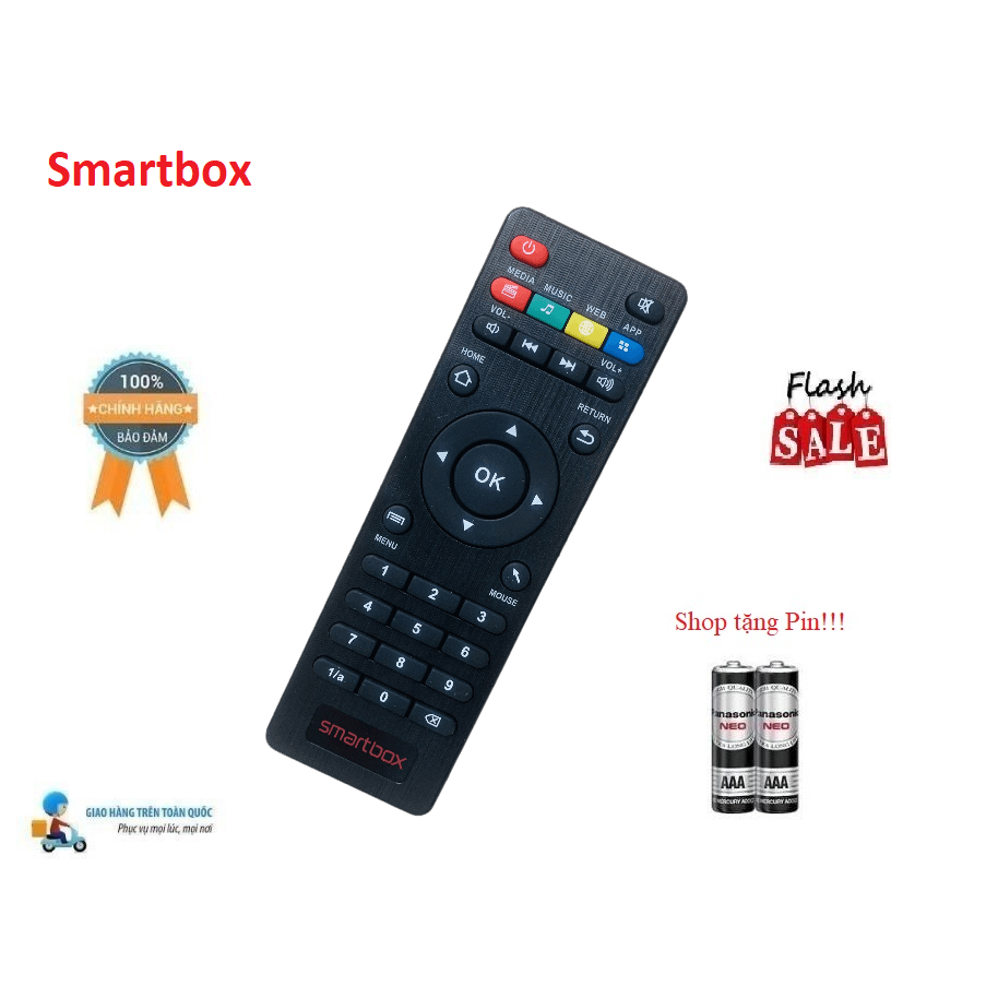 Remote Điều khiển đầu thu SmartBox VNPT MyTV - Hàng mới chính hãng 100% ...