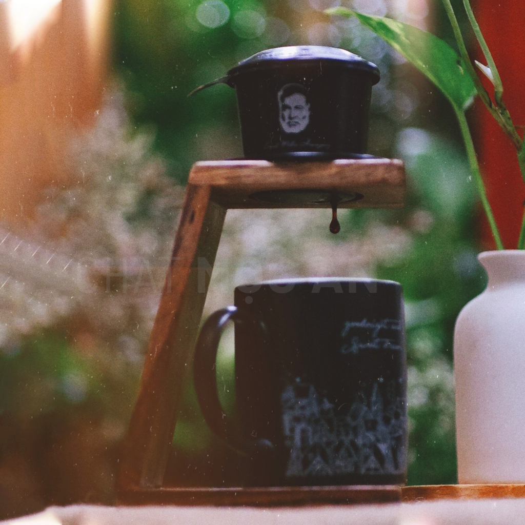 Giá Đỡ Phin Cà Phê Bằng Gỗ Tự Nhiên Chất Mộc An, Kệ Đỡ Pha Cafe Phin ...