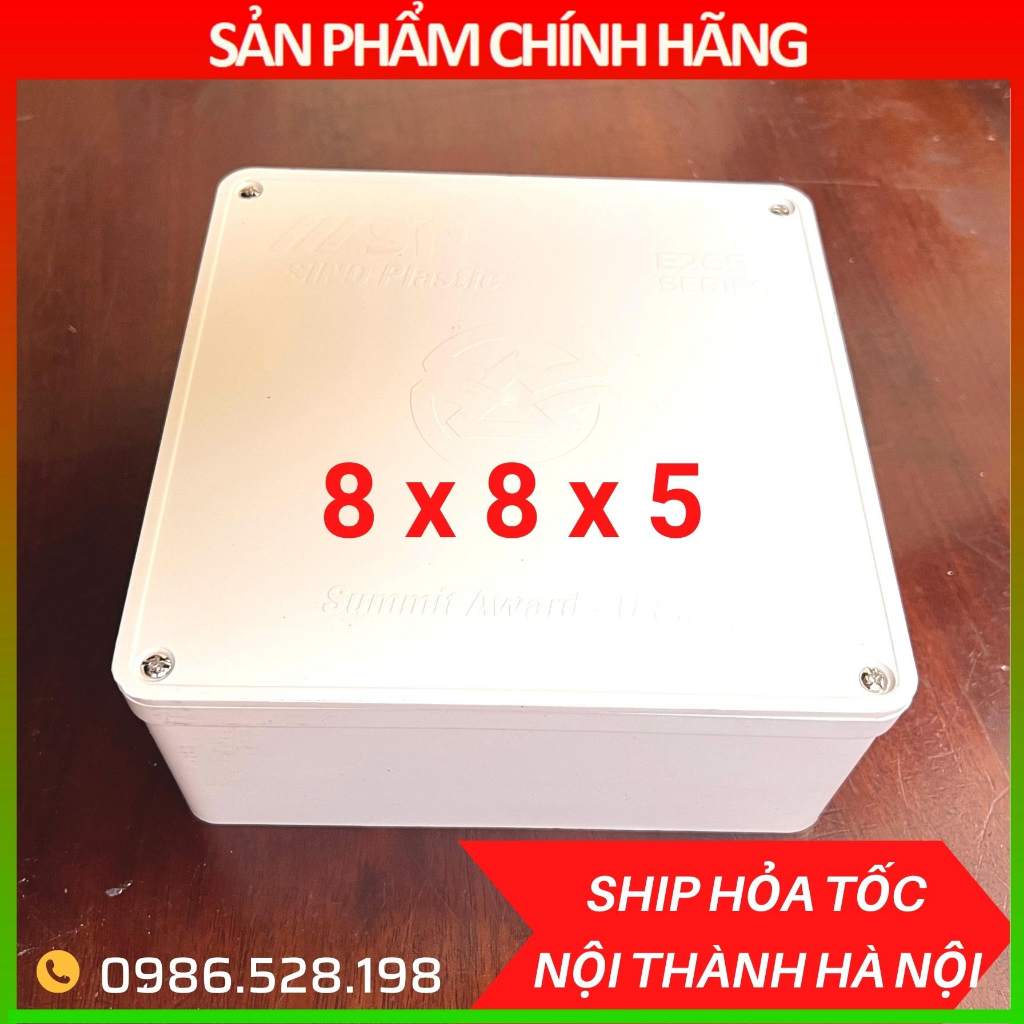 Hộp nối dây tự chống cháy SP Vanlock 8 x 8 x 5 chính hãng | Shopee Việt Nam