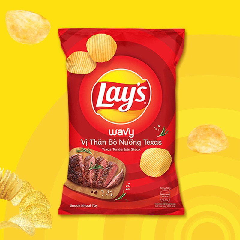 Snack Lays Đầy Đủ Các Vị Lựa Chọn 30gr - Hàng Chất Lượng - 1 Đổi 1 : Vị ...