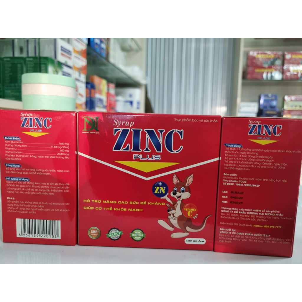 Syrup ZinC Plus | Shopee Việt Nam