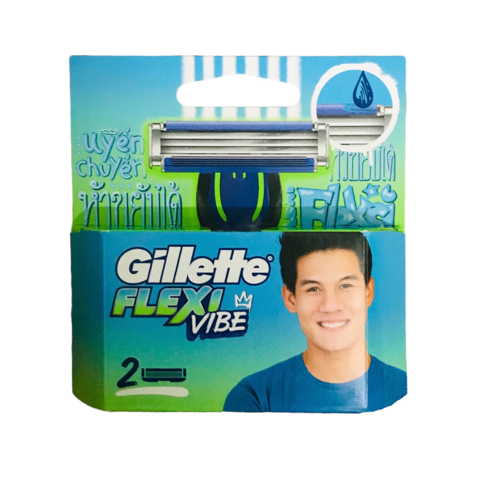 Dao cạo râu Gillette Flexi Vibe ( hộp 1 cán dao và 1 lưỡi) | Shopee ...