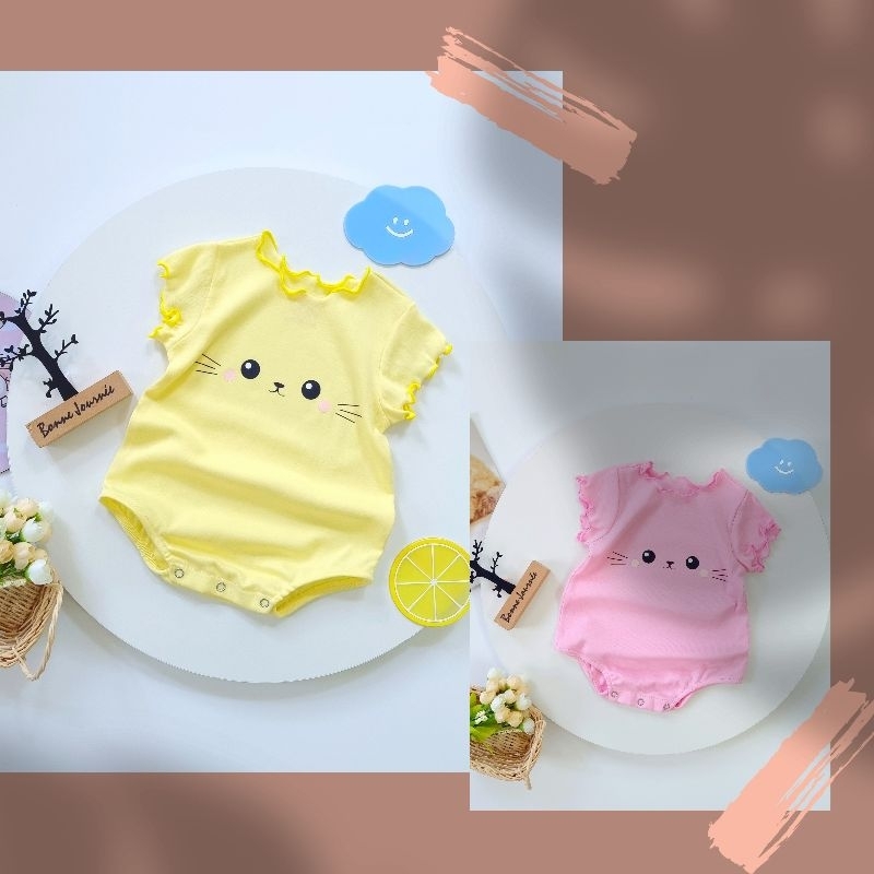 Body chip sơ sinh bé gái cao cấp Bunnybaby size từ 4-10kg | Shopee Việt Nam