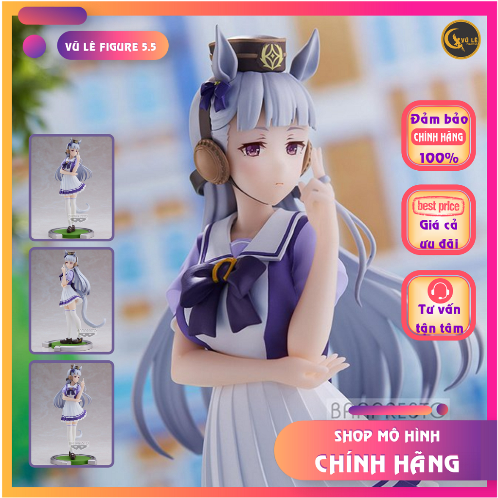 Mô hình UmaMusume Pettry Derby Gold Ship hãng Banpresto, Anime Figure ...