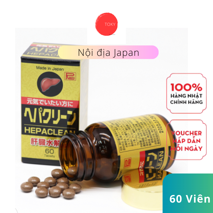 Hepaclean Nhật Bản 60v/lọ | Shopee Việt Nam