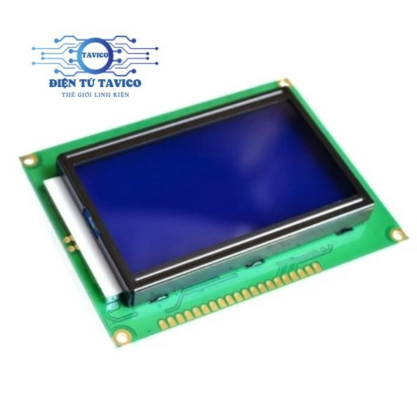 Màn Hình Graphic Lcd 12864 Driver St7920 Xanh Dương Shopee Việt Nam