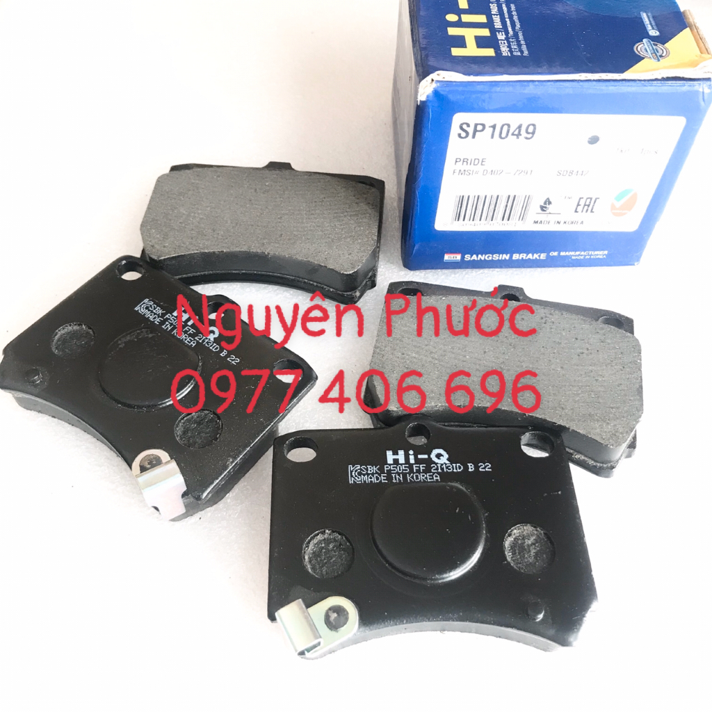 Bộ má phanh trước / Bố thắng phanh trước KIA PRIDE/CD5 1993 - 2005 ...