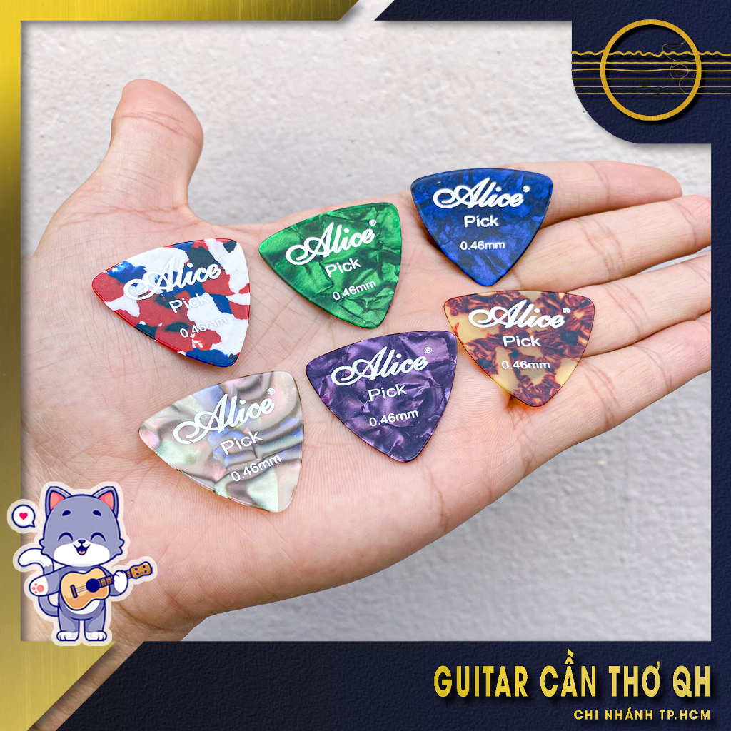 Pick gảy tam giác - phím gảy Alice tam giác dành cho đàn Guitar ...