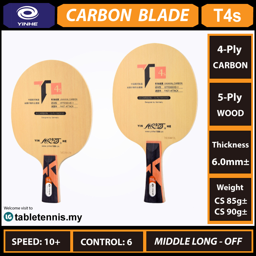 Cốt vợt bóng bàn cao cấp Yinhe T-4s (Yinhe t4s) | Shopee Việt Nam