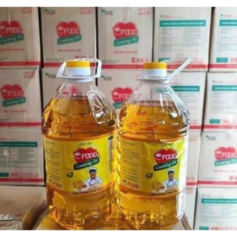 Dầu ăn Food Cooking Oil can 4.5L | Shopee Việt Nam