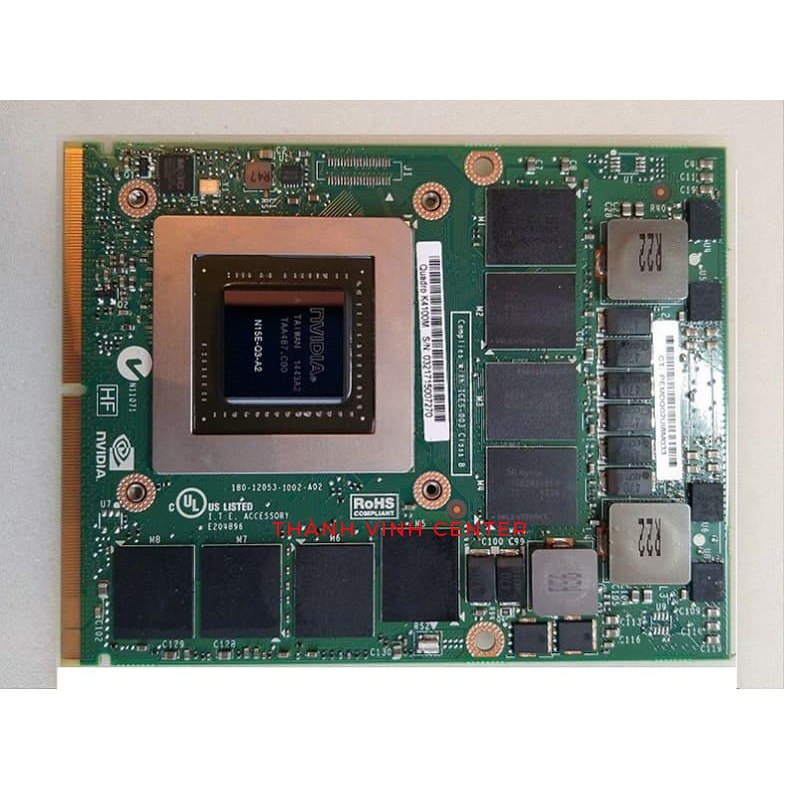 [HCM] Card Màn Hình NVIDIA QUADRO 1000M 2GB MXM DDR3 Dùng cho Laptop ...