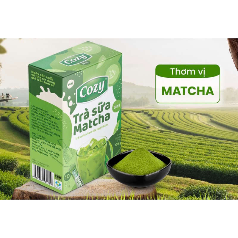 Trà Sữa Matcha 3 in 1(17g*10gói) | Shopee Việt Nam