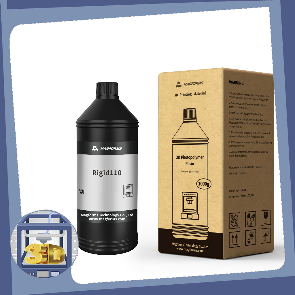[Nhựa in 3D Resin UV Siêu Cứng - Chịu lực] MAGFORMS Rigid Resin 1000ml ...