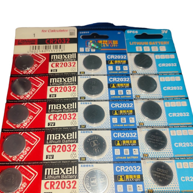ComBo 5 VIÊN Pin CR2032 Pin 3V Pin Remote Smartkey Dùng Cho Dòng Xe ...