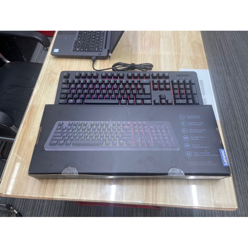 Bàn phím máy tính Lenovo Legion K300 RGB Gaming chính hãng | Shopee ...