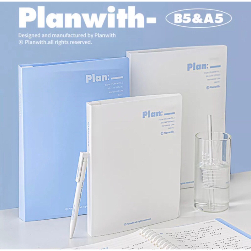 [Hàng ord ]Binder Bìa Còng PLANWITH SAVVY | Shopee Việt Nam