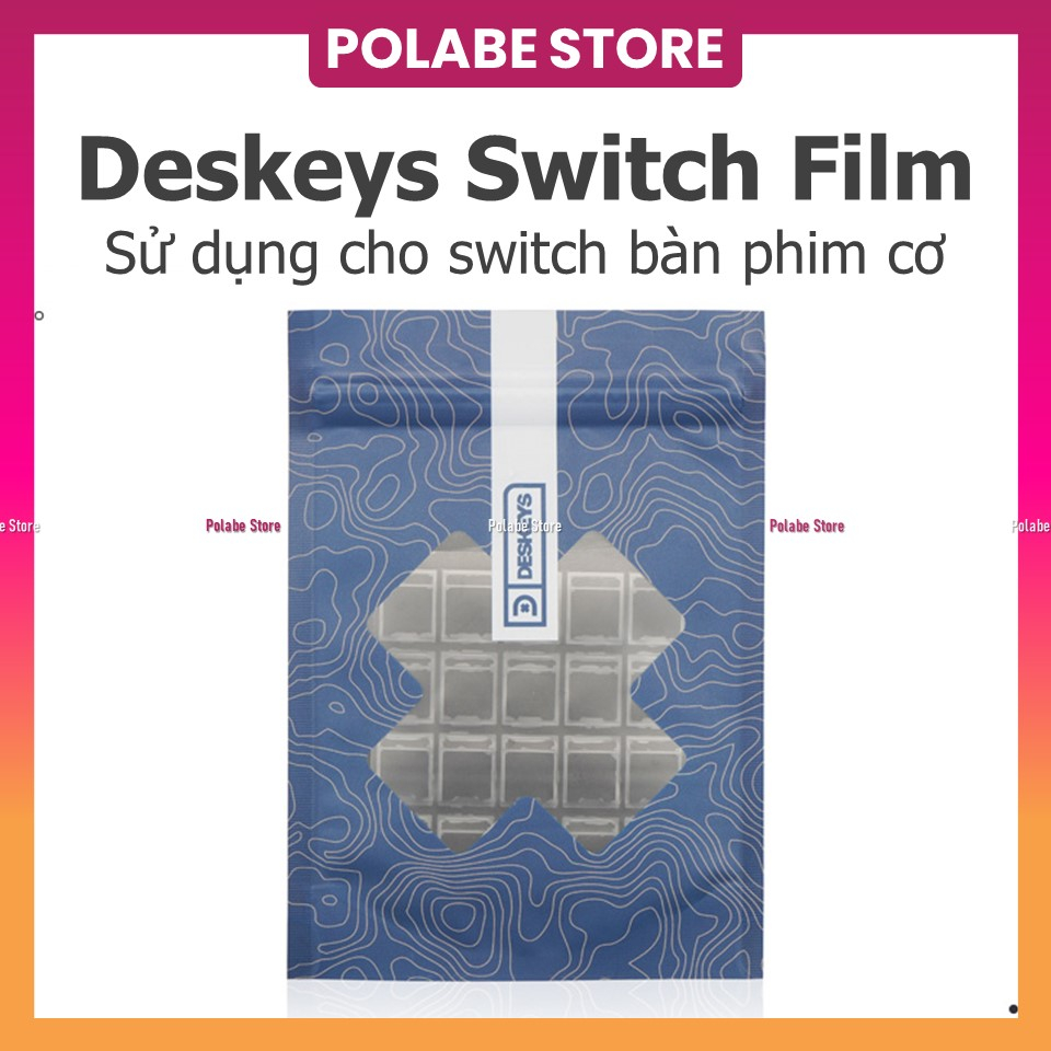 DESKEYS SWITCH FILM, miếng dán switch, hàng xịn từ KBDfans DESKEYS FILM ...
